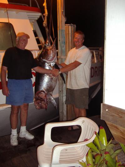 200 lb. Swordfish eaten by Mako Shark
